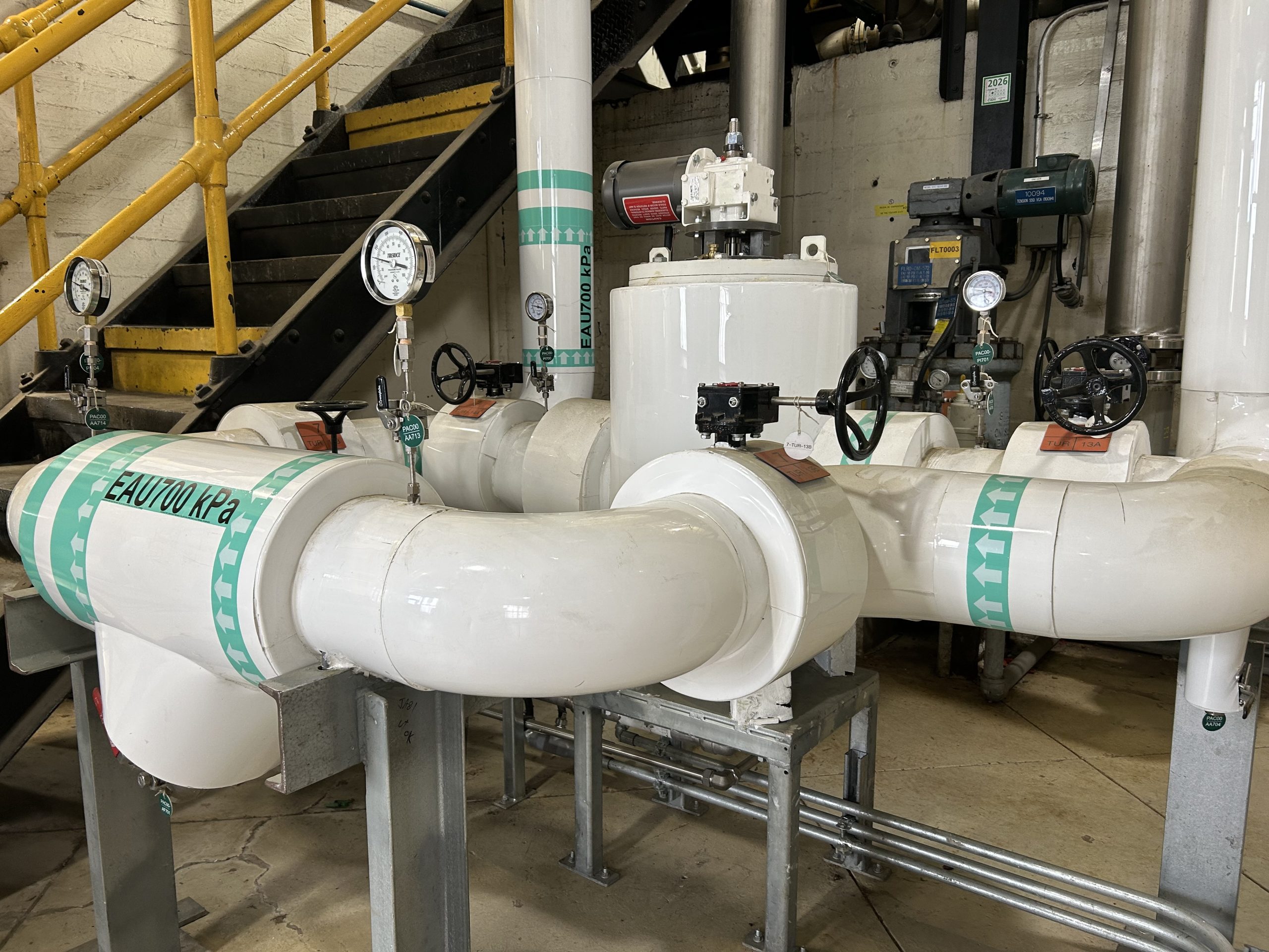 Supply and installation of piping – turbine-generator set - Alco TMI